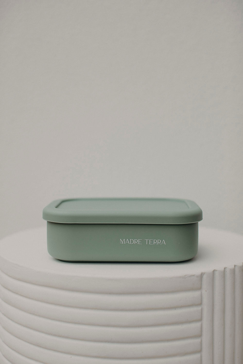 Silicone Lunch Box Rectangle - Sage | Unbreakable & BPA Free – Madre Terra